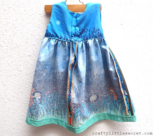 Summer Night Lights Geranium Dress | Crafty Little Secret…